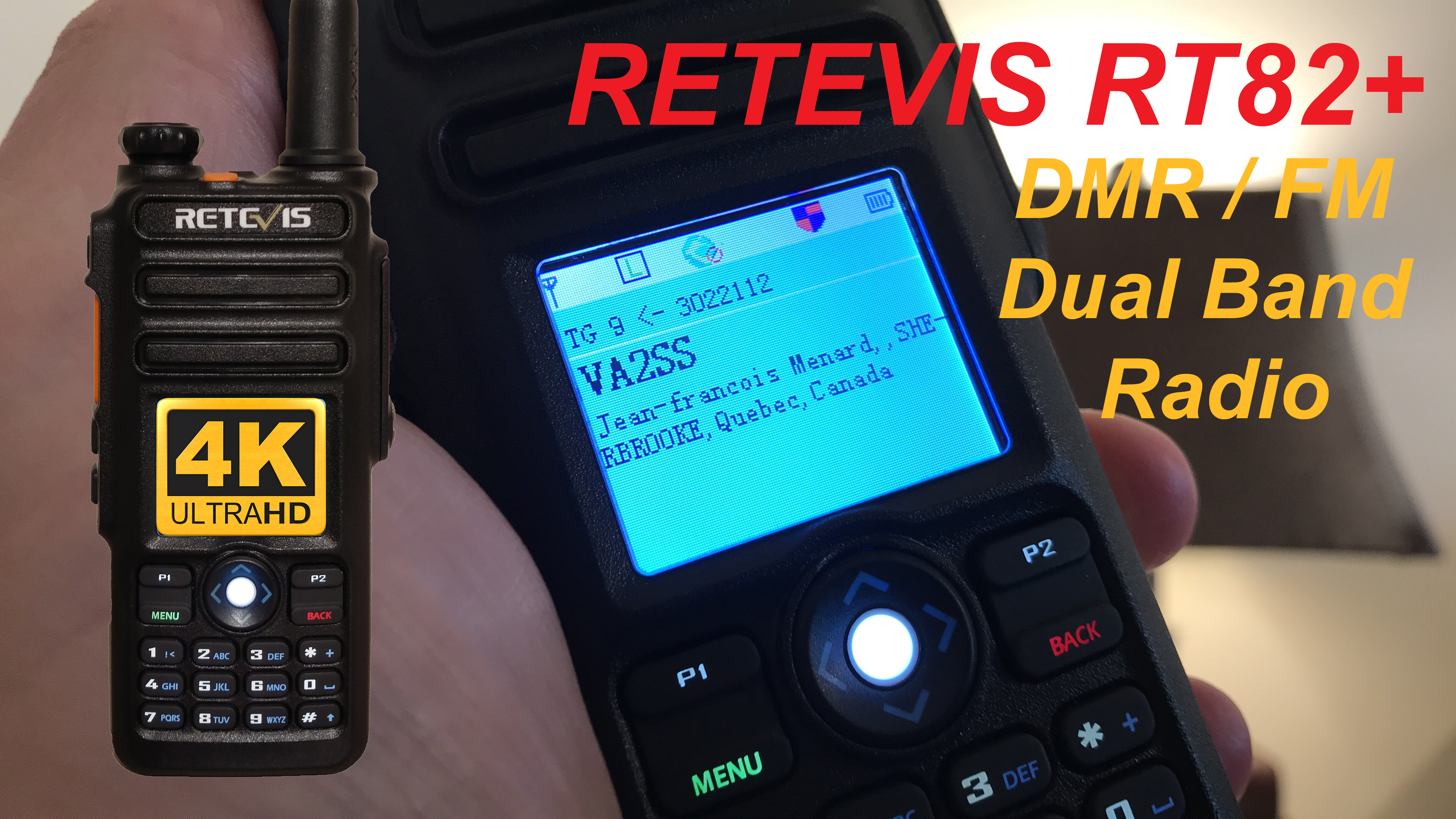 Retevis RT82 - VA2PV / Laboenligne.ca